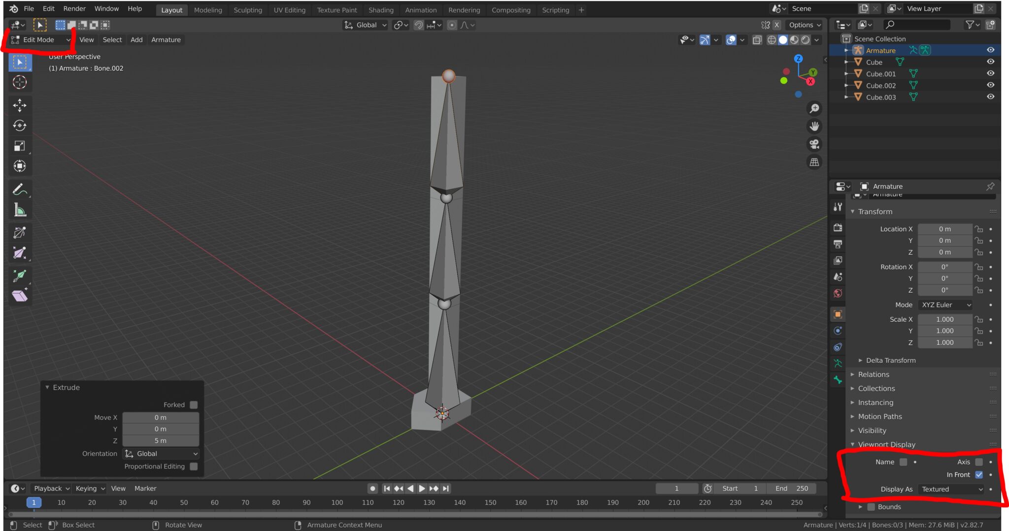 Model and Rig Blender to Unity – TheCell's Blog
